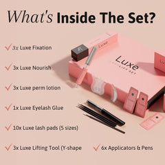 Lash Lift Kit: Your Best Lash Lift at Home Solution | Luxe Cosmetics